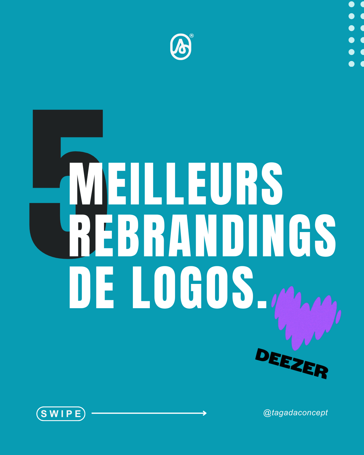 5 meilleurs rebrandings de logos - Tagada Concept